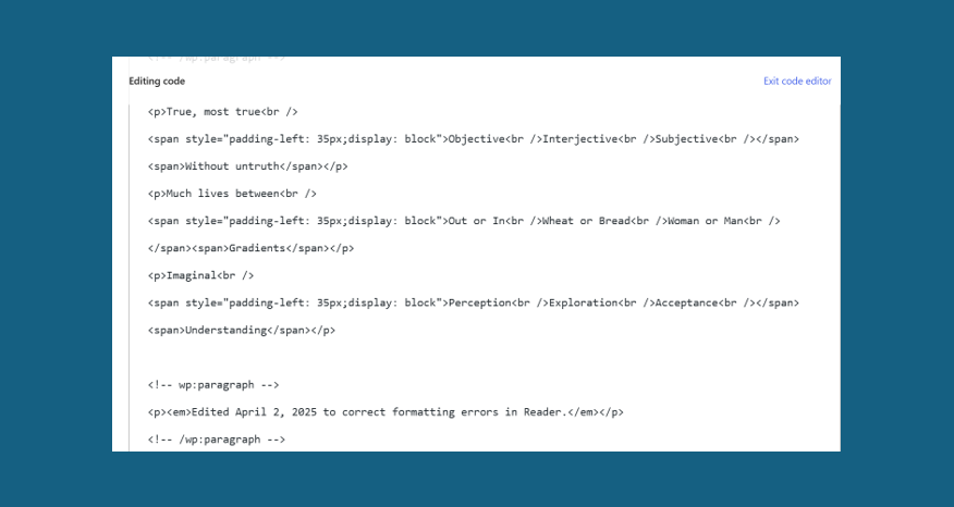 Honoring Ada Lovelace – Semi-Random Reflections